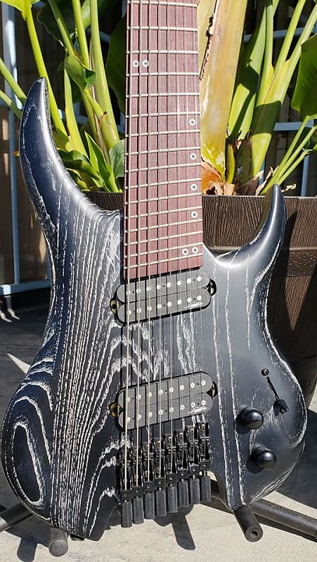 Legator 2018 GHOST GHF8 8-String Washed Black | Reverb