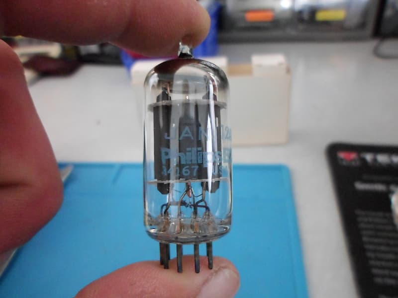 JAN Phillips 12ax7 new old stock tested. | Reverb