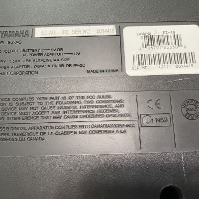 Yamaha EZ-AG, MIDI, Synth, Electric Guitar Learning Tool | Reverb