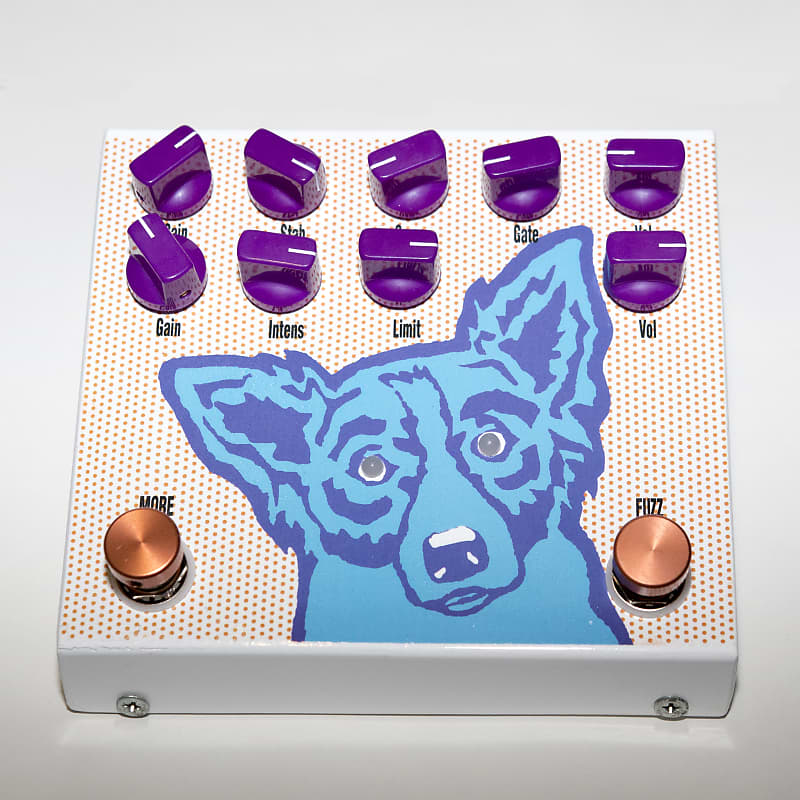 DCunha Pedals More Fuzz Blue Dog | Reverb