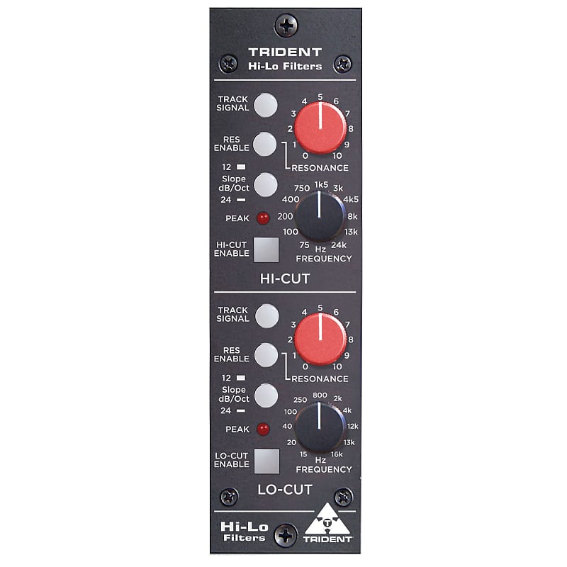New Trident Audio Hi-Lo 500 Tracking Filters 500-Series | Reverb