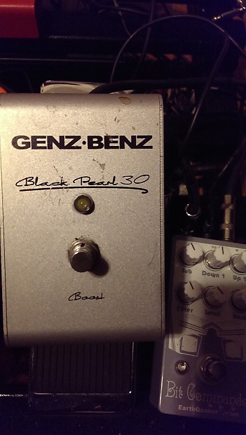 Genz Benz black pearl Silver | Reverb