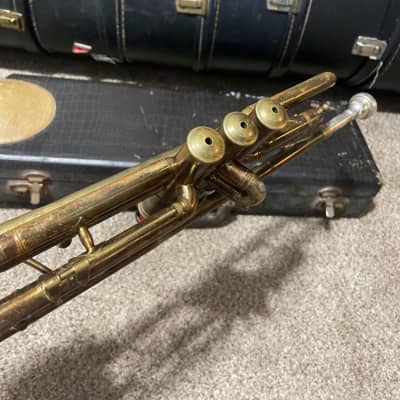 1950s (?) Concertone Trumpet (Pea Shooter Style) | Reverb