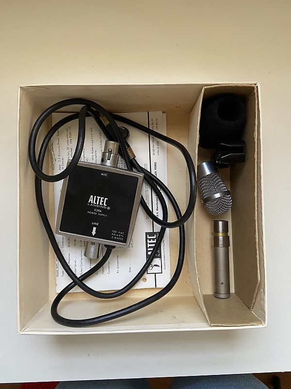 Altec 195A w/ Omnidirectional Capsule | Reverb