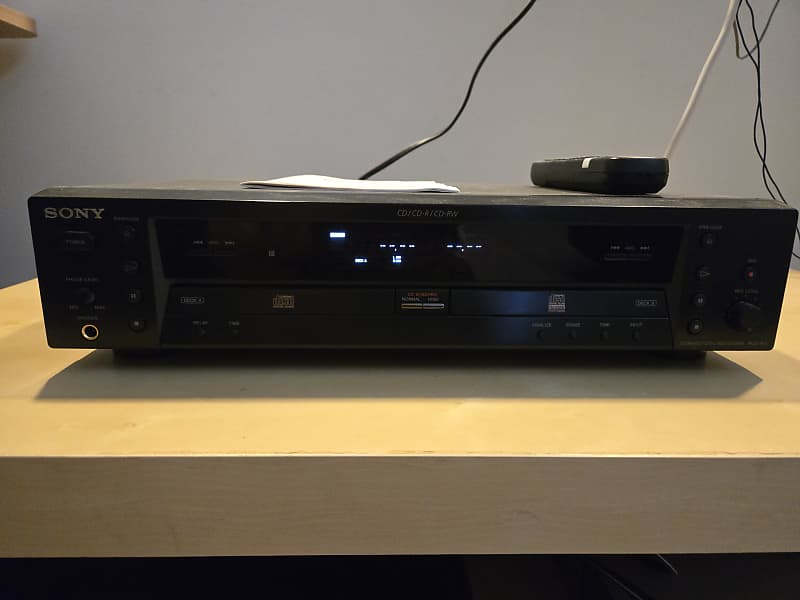 Sony RCD-W1 Dual CD player recorder | Reverb