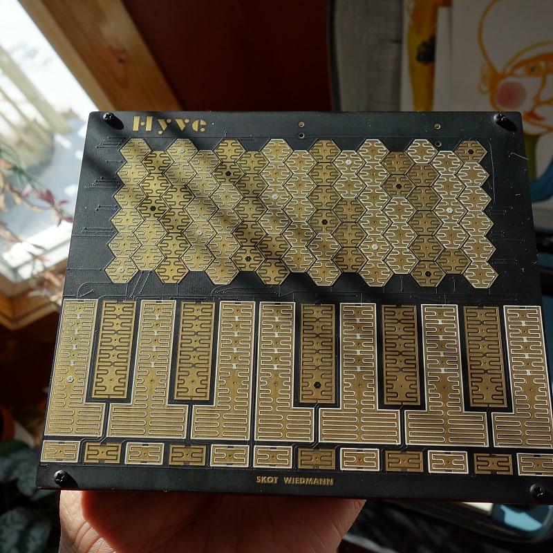 Hyve polyphonic analog touch synthesizer by Skot Wiedmann | Reverb