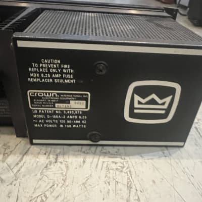 Crown D-150A Series II | Reverb
