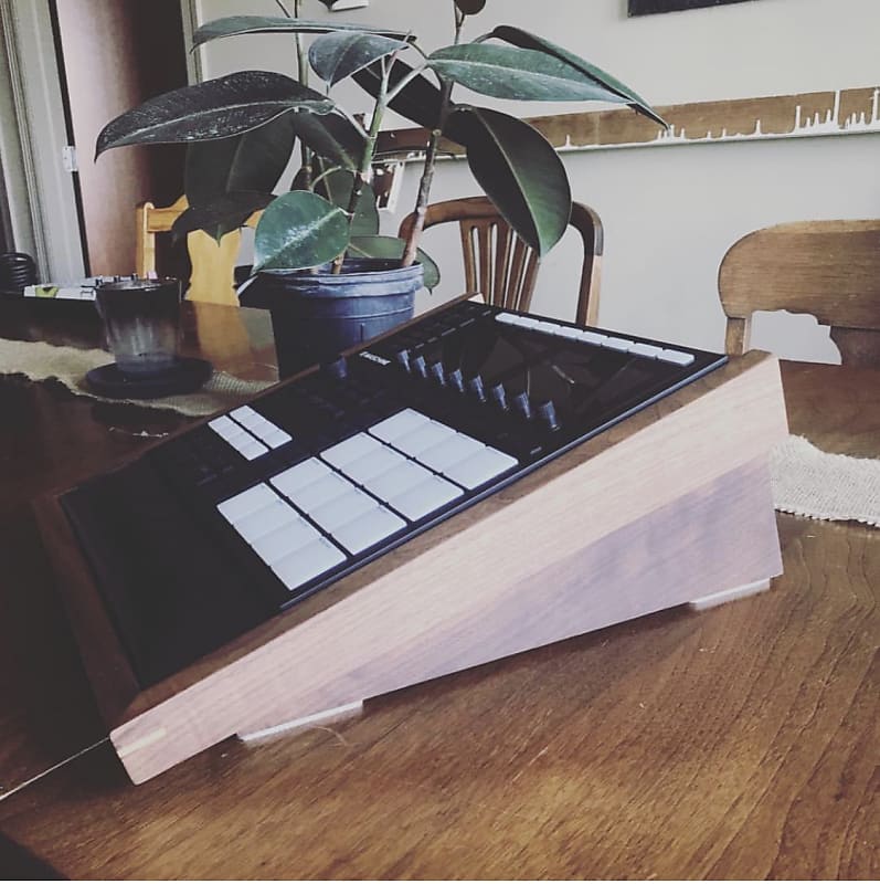 Maschine Custom MK3 hand made stand Wood | Reverb