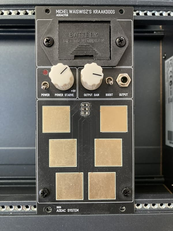 ADDAC System ADDAC 708 Cracklebox 2023 - black | Reverb