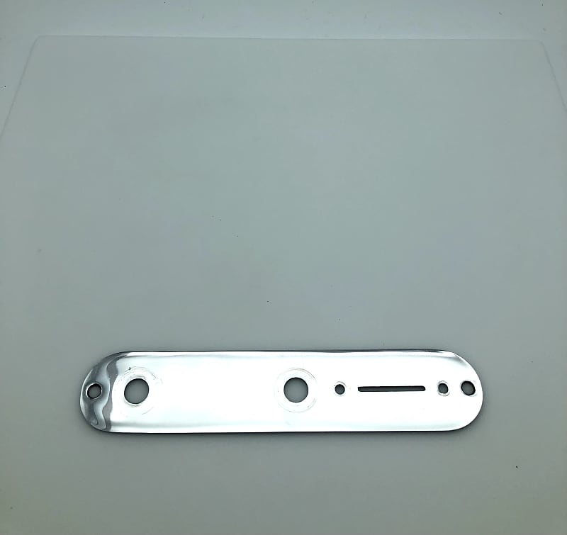 Fender Telecaster Control Plate 1990’s Chrome | Reverb