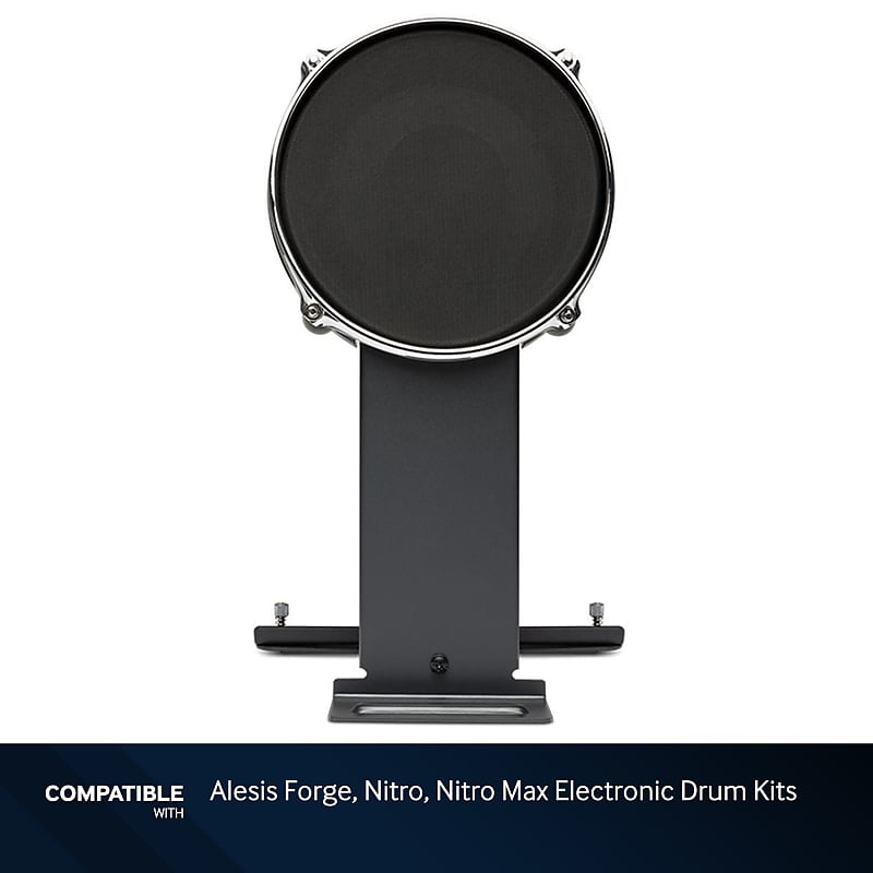 Alesis 8" Black Mesh Kick Pad for Forge, Nitro, Nitro Max | Reverb