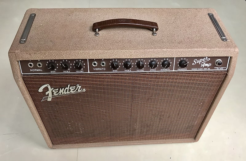 Fender 1959 Fender 5G4 Brownface Super - the amp that doesn't | Reverb