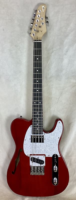 MORTone 8 string Telecaster Semi Hollow Guitar to | Reverb UK