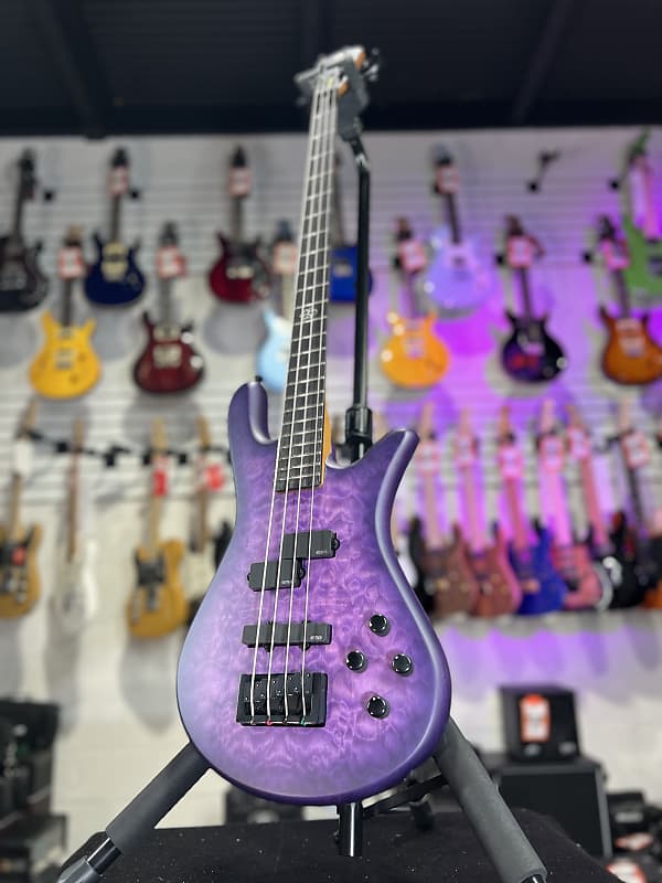 Spector NS Pulse 4 Bass Guitar - Ultra Violet Authorized | Reverb