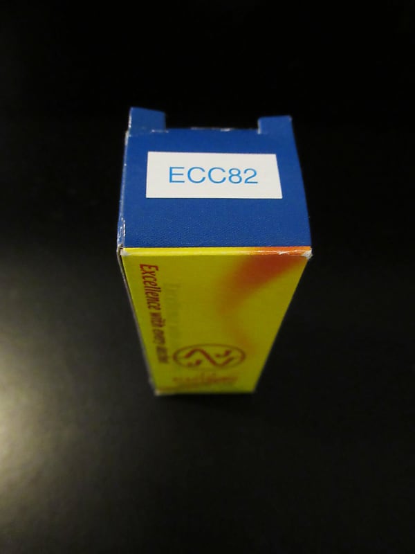 JJ 12au7/ ECC82 preamp tube with balanced triodes | Reverb