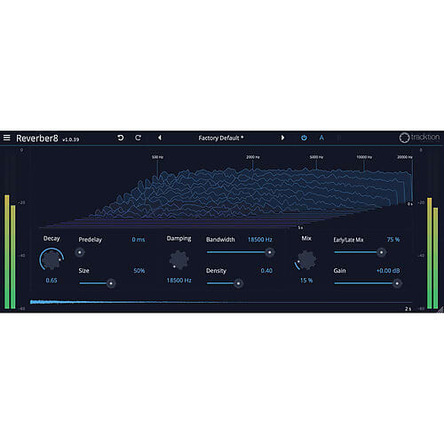tracktion Reverber8 Plug-In from DAW Essentials Collection | Reverb