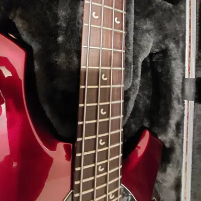 Ernie Ball Music Man Bongo HS 4st Candy Apple Red | Reverb