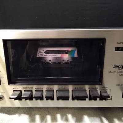 Vintage Technics RS-615 Stereo Cassette Deck | Reverb