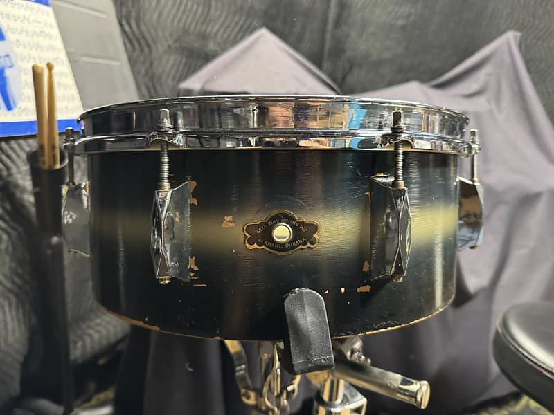 1950's George Way Tuxedo Snare Drum Prototype? | Reverb