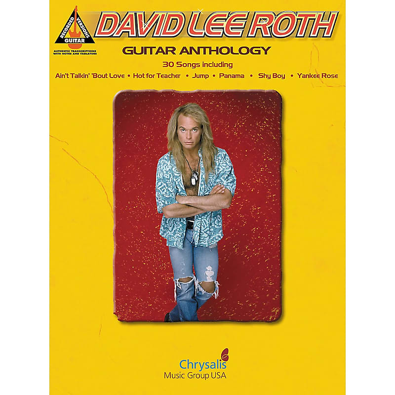 Hal Leonard David Lee Roth - Guitar Tab Songbook Anthology | Reverb