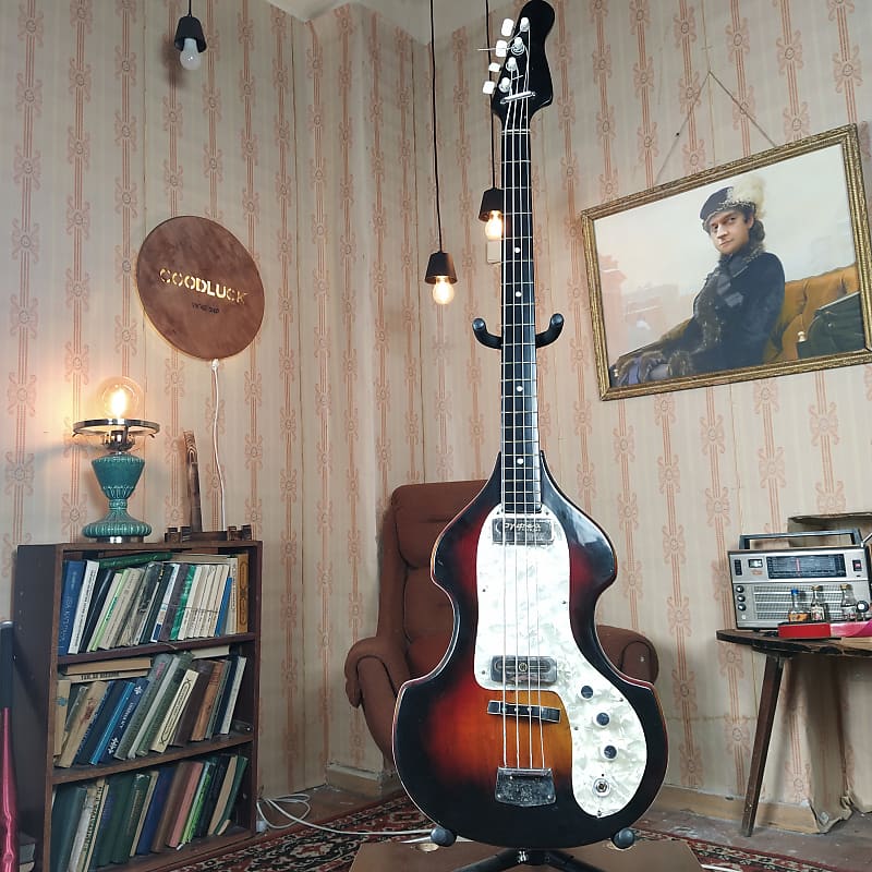 Orfeus Plovdiv Orpheus Rare Bass Guitar Soviet Ussr Vintage | Reverb