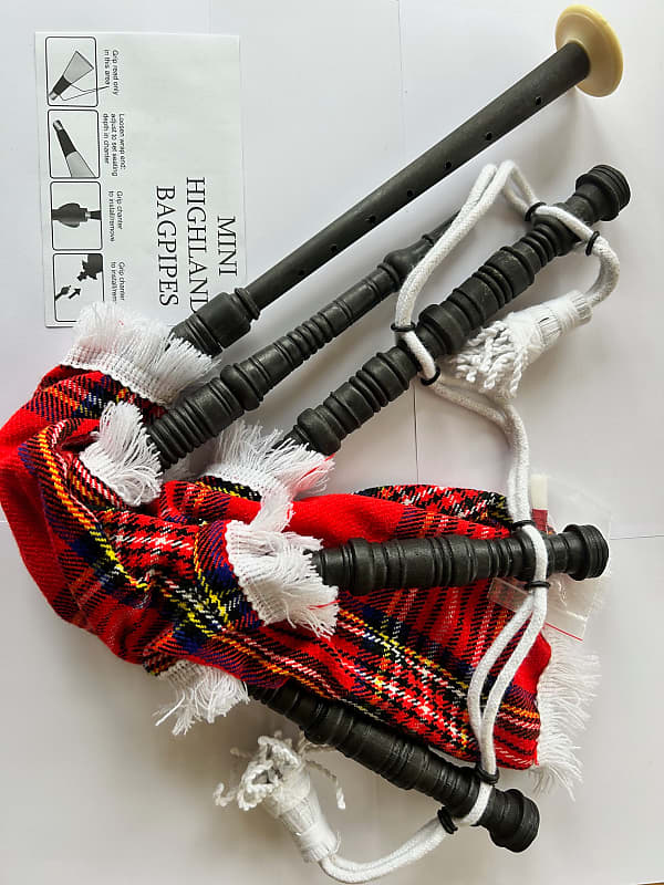 Clinkscale Mini BAGPIPES 2025 - Royal Stewart | Reverb UK