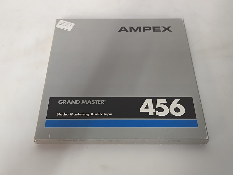 NOS AMPEX 456 Grand Master Metal Reel to Reel 1/4" x 10.5" | Reverb
