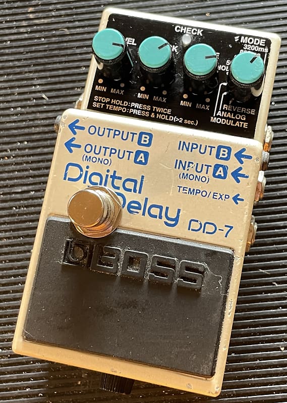 Boss DD-7 Digital Delay with On-Board Tap Tempo Switch | Reverb