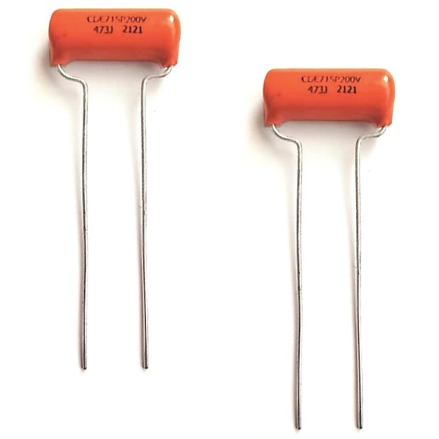 Orange Drop .047 Microfarad Tone Capacitors for Guitar & Bass | Reverb