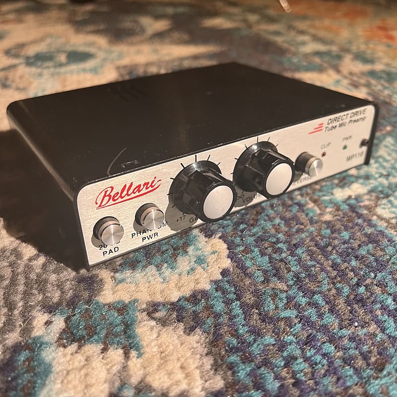 Bellari MP110 Tube Mic Preamp | Reverb
