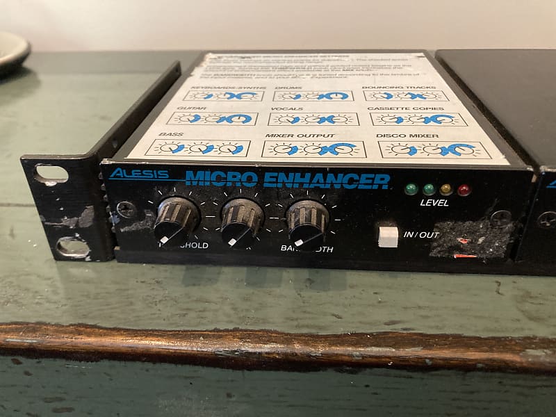 Alesis Micro Enhancer x 2 Micro Gates in Rack Mount Tray | Reverb