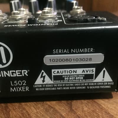 Harbringer L502 5-Channel Compact Mixer | Reverb