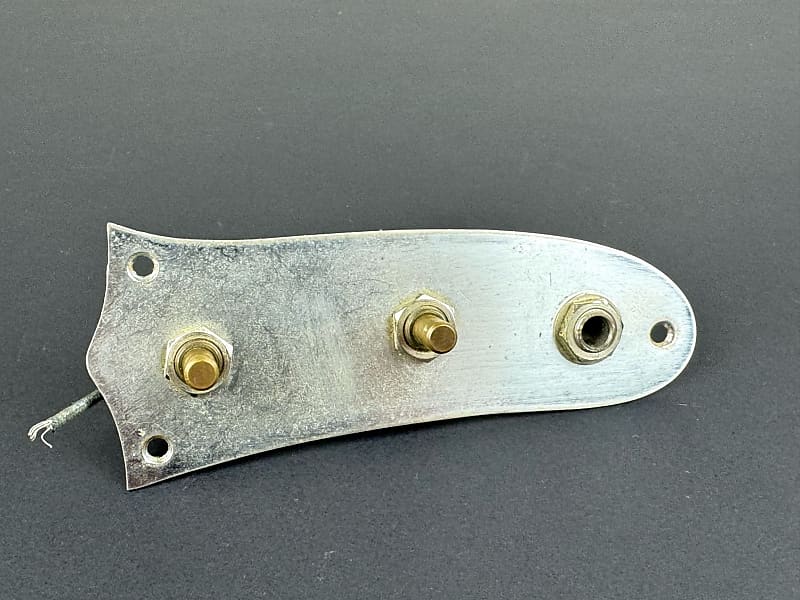 Fender Mustang Control Plate w/ Pots & Input Jack 1966 - | Reverb