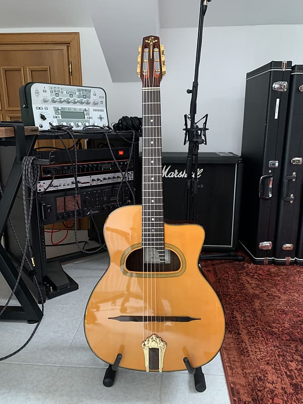 Maccaferri style Cordoba Gitano D-5 gypsy jazz guitar | Reverb