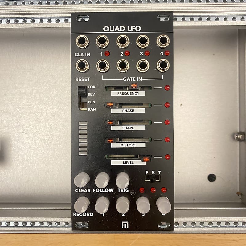 Malekko Heavy Industry Quad LFO (Black) Eurorack Module | Reverb