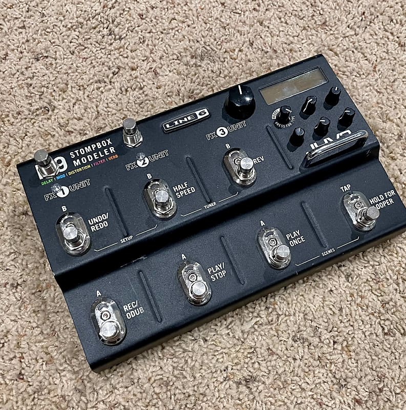 Line 6 M9 JHV3 Modded Stompbox Modeler Pedal | Reverb