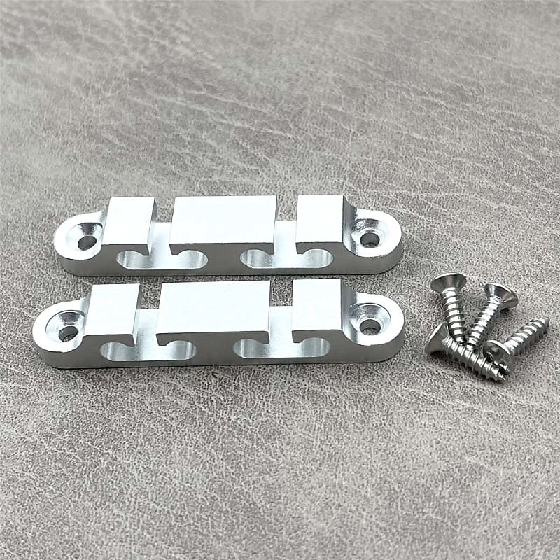 2PCS Aircraft Aluminum 4 String Bass Head Retainer String | Reverb