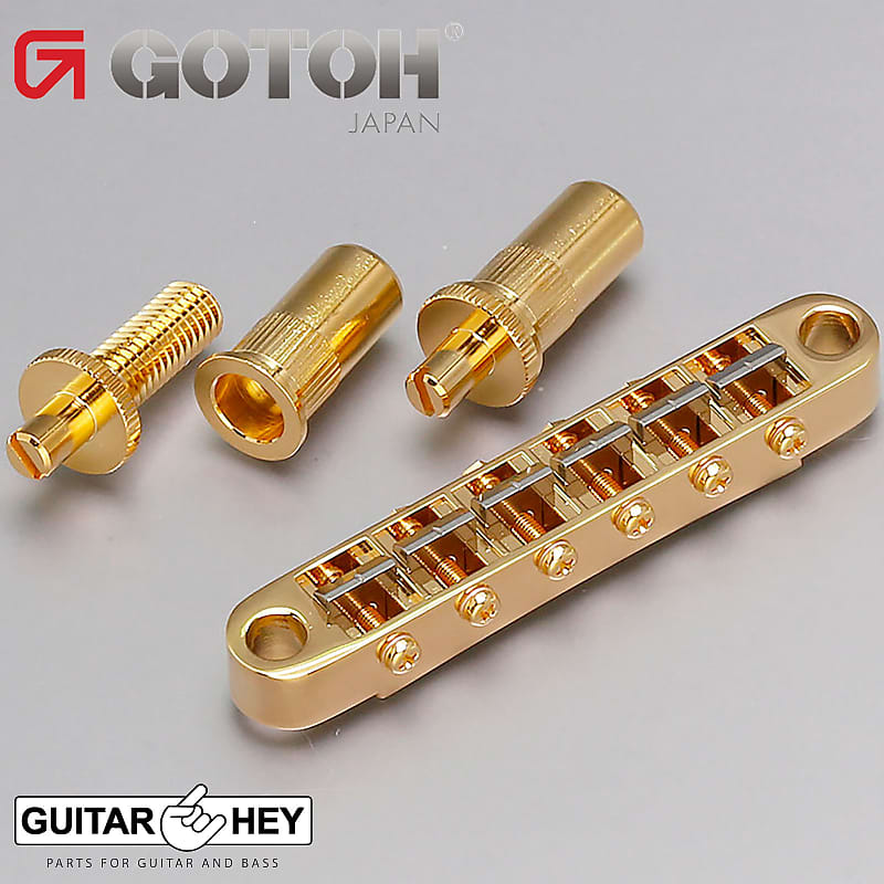 NEW Gotoh Ti103B-T Nashville Tune-o-matic Bridge M8 Stud | Reverb
