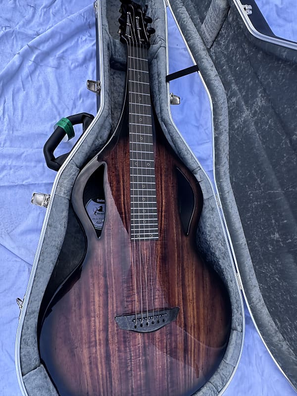 Emerald Solace Koa (Weissenborn Style Lapsteel) 2022 Clear | Reverb UK