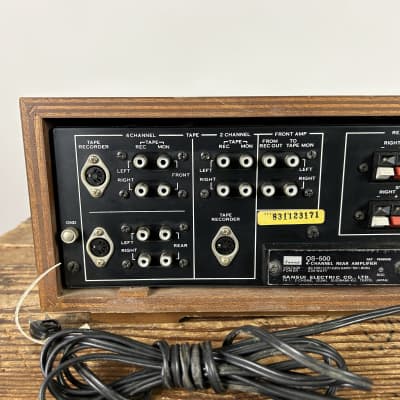 Sansui QS-500 4 Channel Rear Amplifier 1970's Quad hifi | Reverb