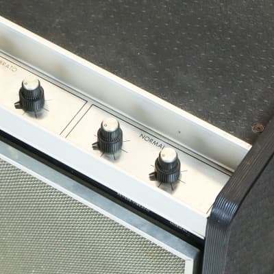 1968 Standel Imperial XII Model I12R Black Ostrich Tolex | Reverb