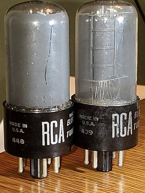6V6GT RCA NOS matched pair MaxiMatcher2 (2)tube lot | Reverb
