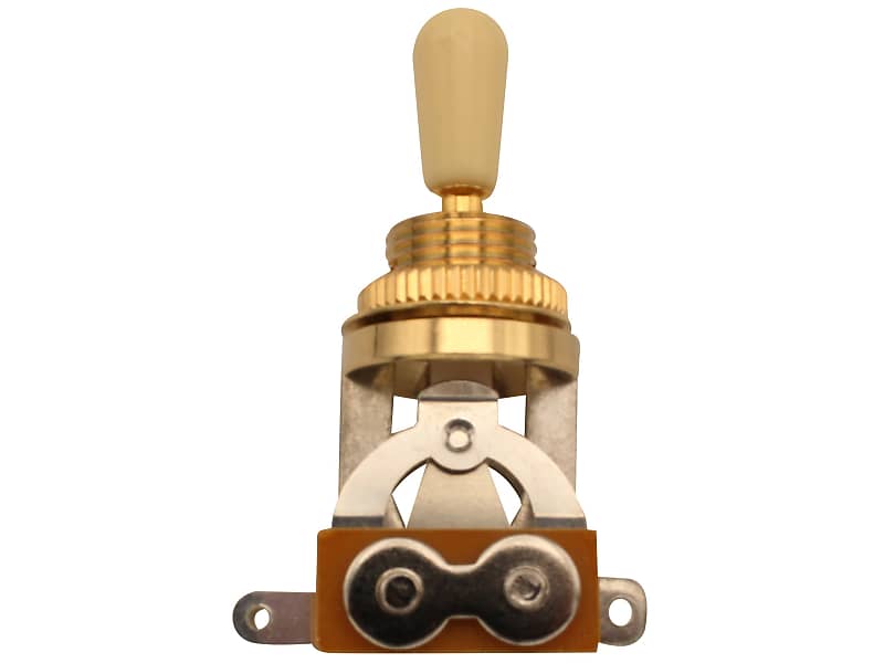 3 way toggle switch (chrome, gold, or black) - Gold / | Reverb UK