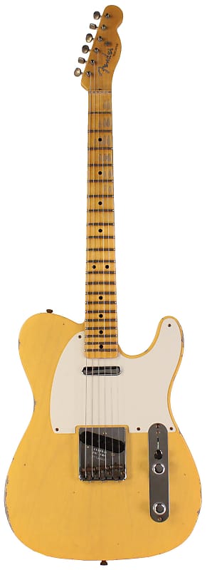 Fender Custom Shop Limited 1951 Telecaster, Relic, Aged Cream | Reverb
