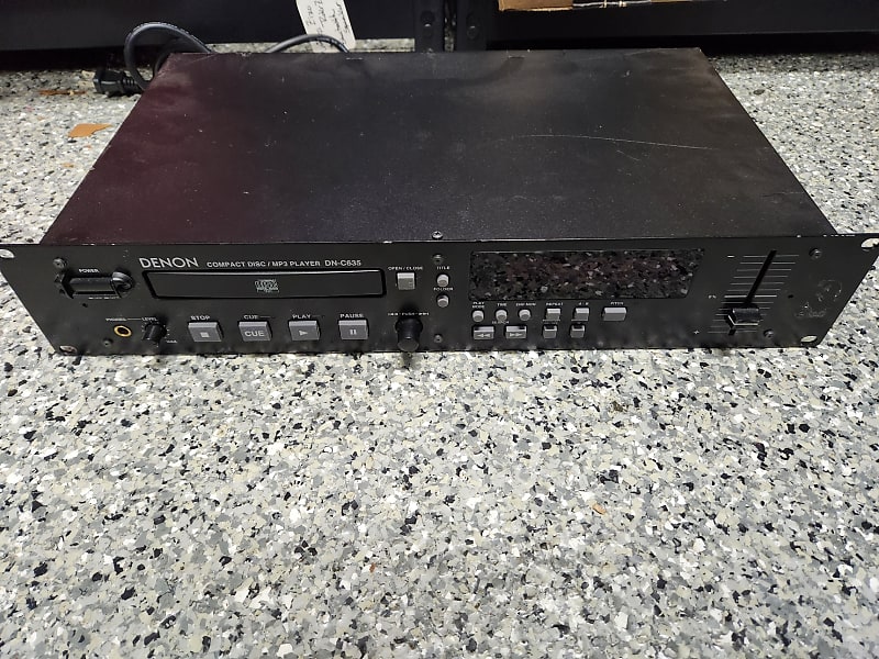 Denon DN-C635 Compact Disc Player Rack-Mountable 1 | Reverb