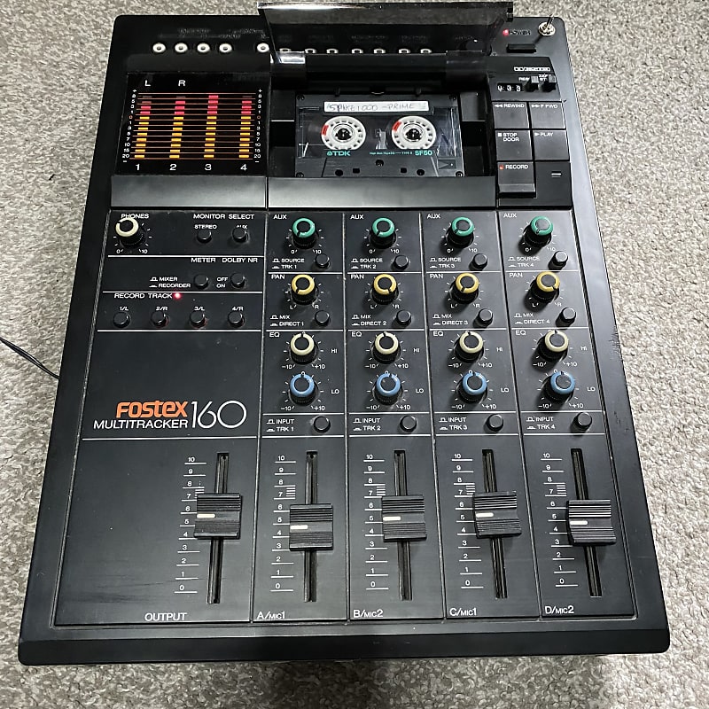 [Rare] FOSTEX 160 Multitracker 4 Track Cassette Recorder | Reverb
