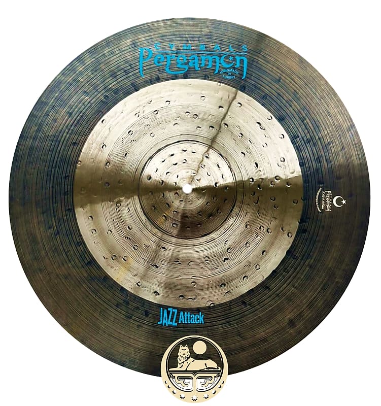 Pergamon Cymbals 20" Jazz Attack Crash Paper Thin | Reverb