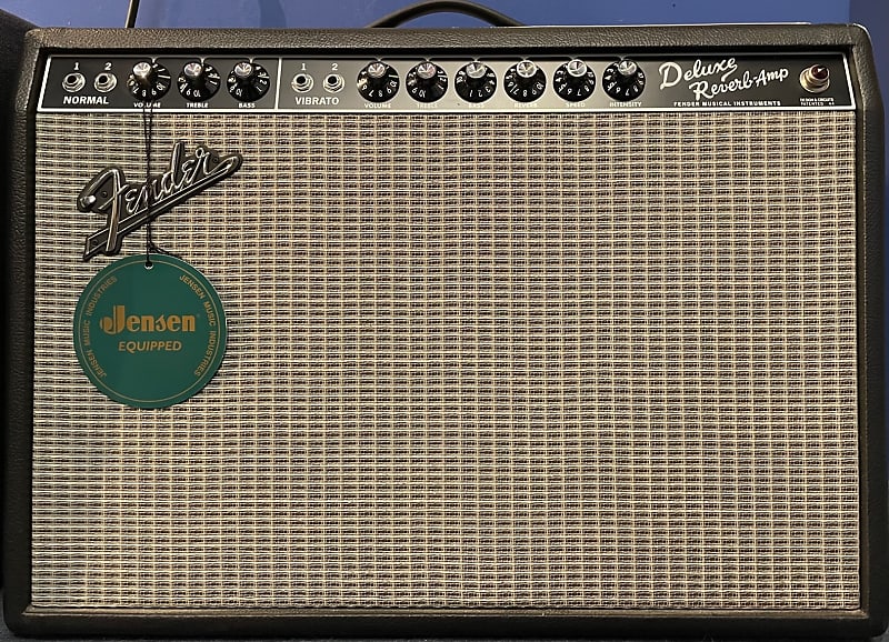 Fender '65 Deluxe Reverb Reissue 22 Watt 1x12" Tube Combo | Reverb