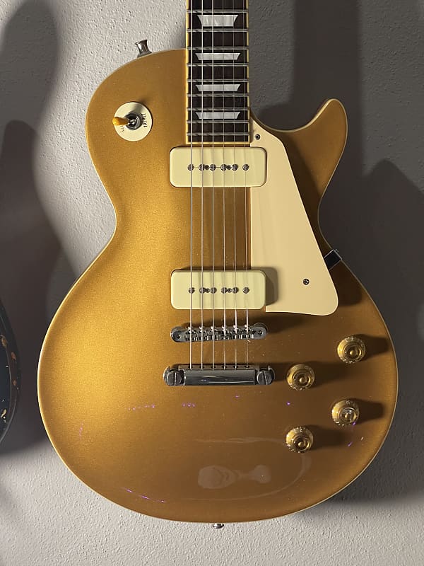 Esp edwards limited model gold top p90 Gold top | Reverb