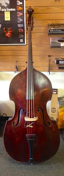 German origin, c. 1900 fully carved, gamba shaped, flat back | Reverb